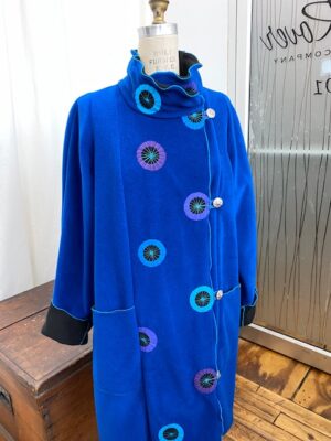 Mica Coat with Circle appliques. | Red Rover Clothing Company